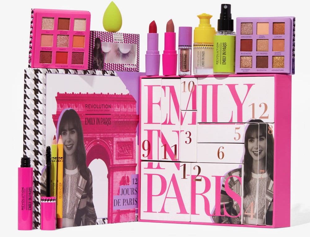 Makeup Revolution Calendar Advent Emily In Paris - Best Beauty Offers ...
